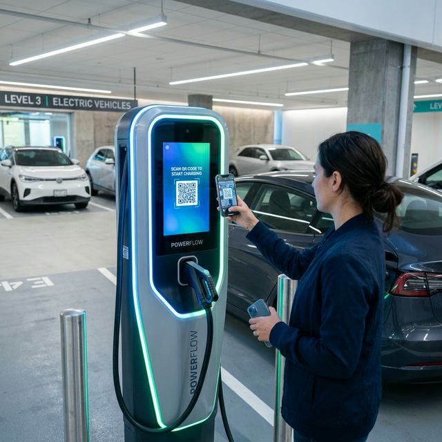 Charge and Go: How QR Codes Are Powering ... | Bitsbender QR